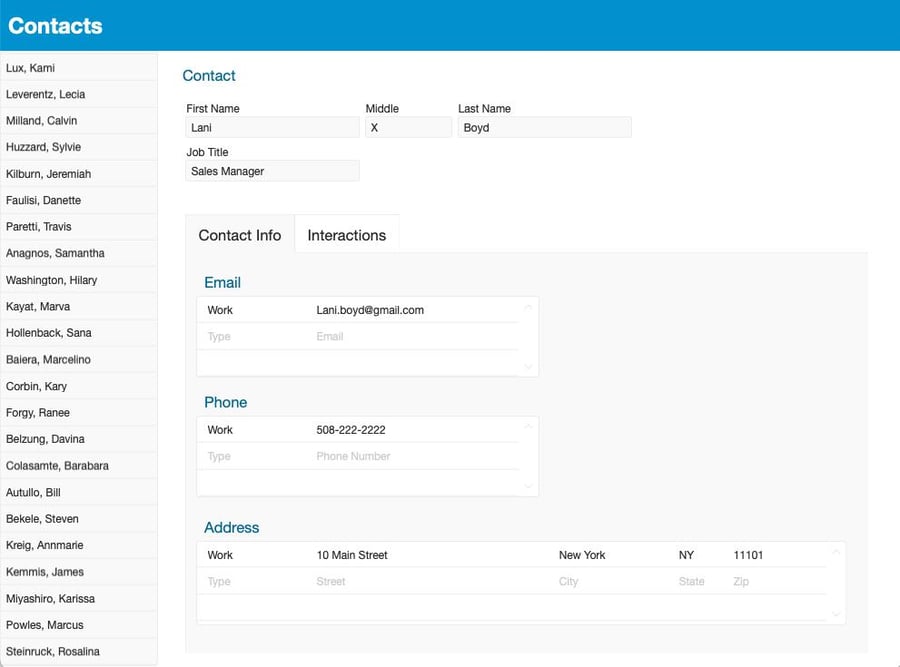 How To Design a FileMaker CRM